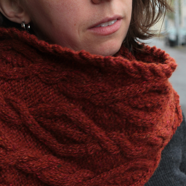 Ravelry: Cape Clear Cowl pattern by Laura Perrem