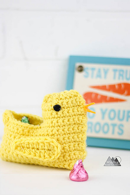Ravelry: Spring Chick Basket pattern by Lindsey Dale