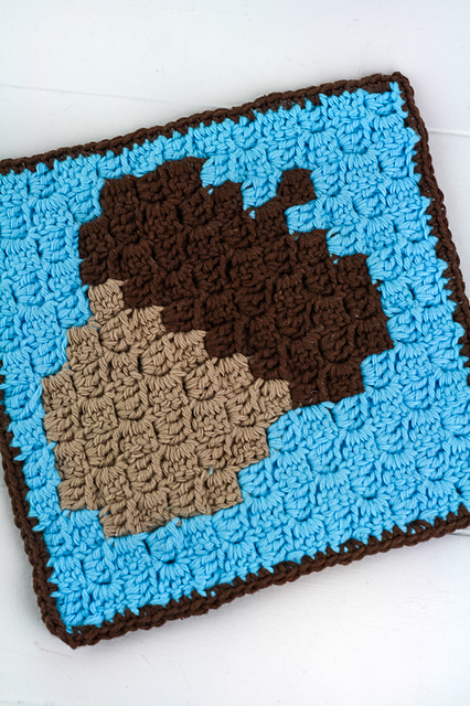 Ravelry: Acorn C2C Graph pattern by Lindsey Dale