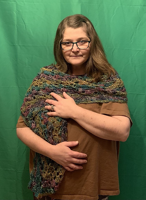 Ravelry: The Peacock Shawl pattern by Lee Ann Rickman