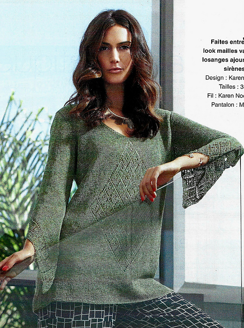 Ravelry: # 38 Mariam pattern by Karen Noe