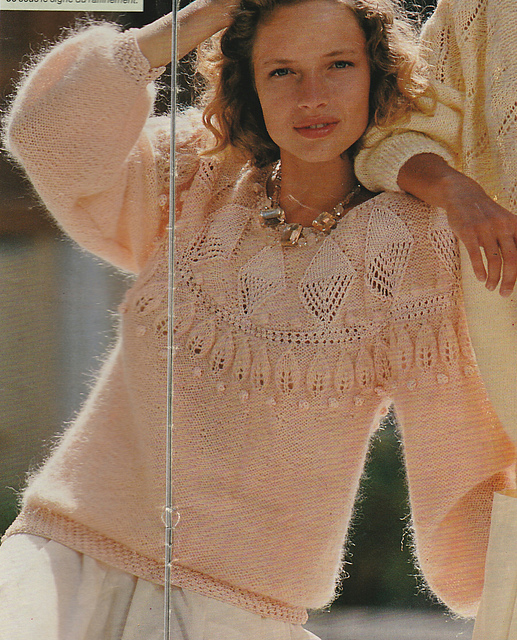 Ravelry: # 26 Pull couleur pêche pattern by Sandra Magazine