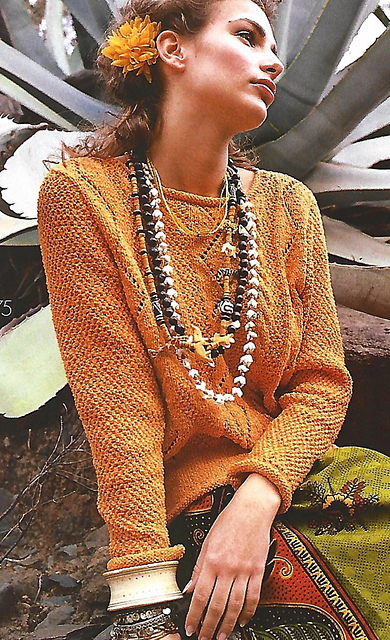 Ravelry: # 75 Pull en mix de points pattern by Verena Design Team