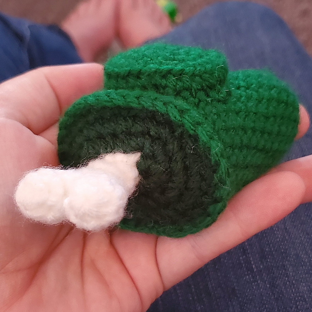 Ravelry: Among Us Dead Crewmate Amigurumi pattern by Ashley Funk