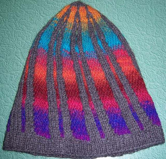 Ravelry: Spiral Smurf Hat pattern by Puff Updater