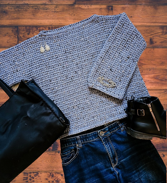 Ravelry: One-Piece Susan Sweater pattern by Terri Ann Ward -- Lulo ...