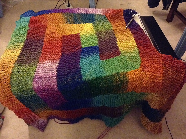Ravelry: elinaknits' Ten Stitch Blanket