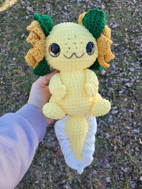 Ravelry: Sunflower Axolotl pattern by Rachel Strutman