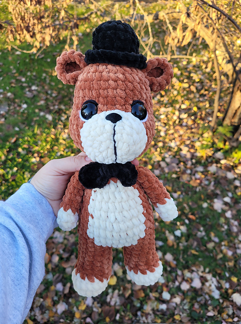 Ravelry: FNAF Freddy pattern by Rachel Strutman