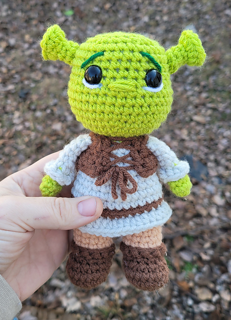 Ravelry: Shrek pattern by Rachel Strutman
