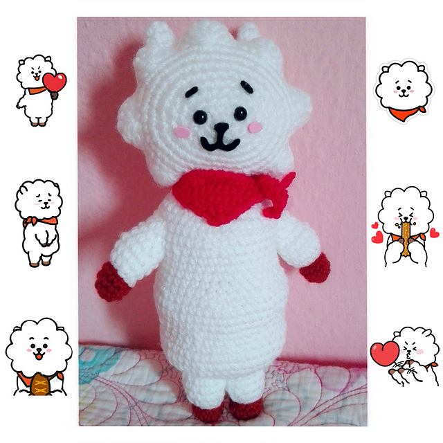 Ravelry: BT21 RJ pattern by Lucía Domínguez