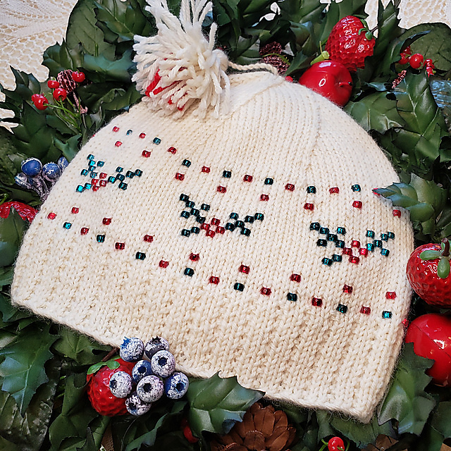 Ravelry: The Holly Hostess Hat pattern by Susan Rainey