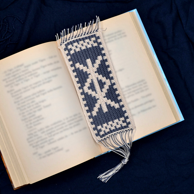 Ravelry: Bookmark Bind Rune Protection pattern by Vita Mašalienė
