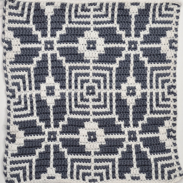 Ravelry: Mosaic Starry Sky Nordic Star pattern by Vita Mašalienė