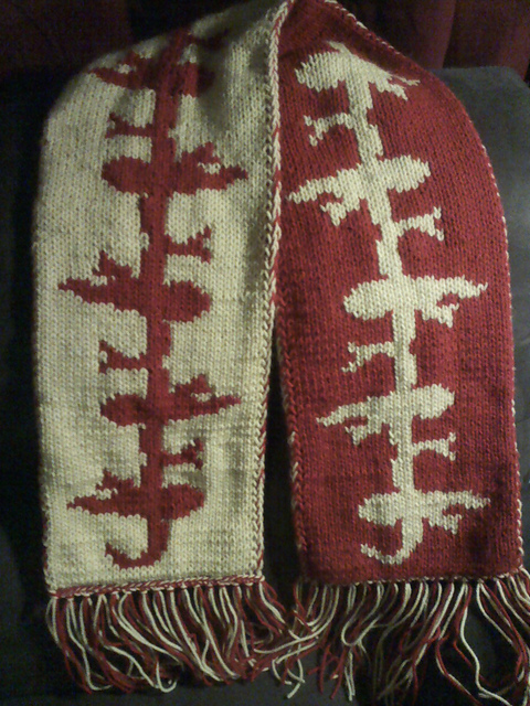 Ravelry: Barrel of Monkeys Scarf pattern by Lyndee Pitiak