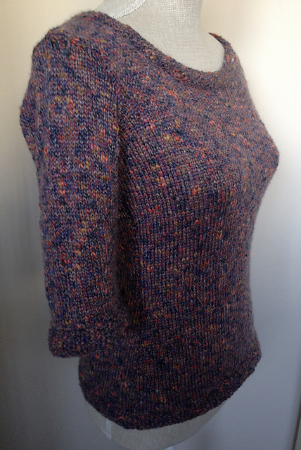 Ravelry: LouDoubleKnitter's Sweater ~ Brindle
