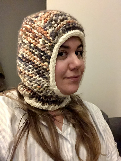 Ravelry: Scrappy Balaclava pattern by Well-Loved Knits