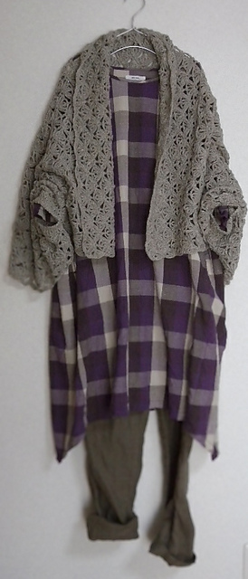 Ravelry: P. 2-way Stole/Cardigan pattern by michiyo