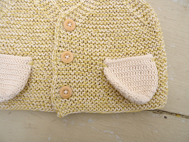 Ravelry: Garter stitch vest pattern by michiyo