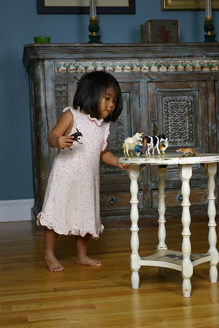 Ravelry: # 085 Silk Summer Dress pattern by Leslie Scanlon