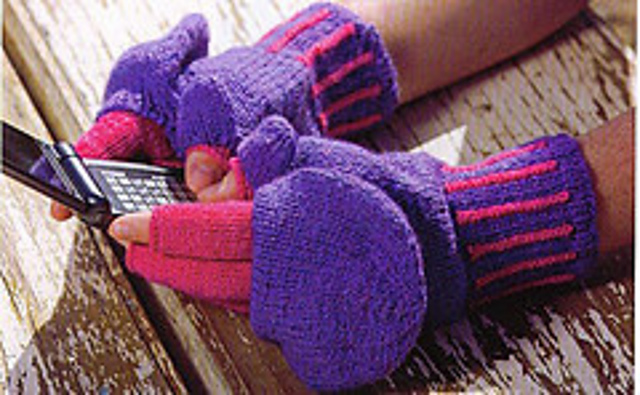 Ravelry: Teresa's Texting Mittens pattern by Mavis Adam