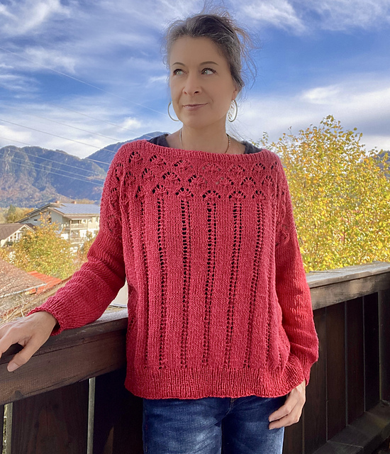 Ravelry: Girl On Fire Sweater pattern by Strick & Fit