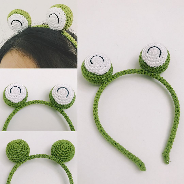 Ravelry: The Frog Hairband pattern by Arya Nguyen