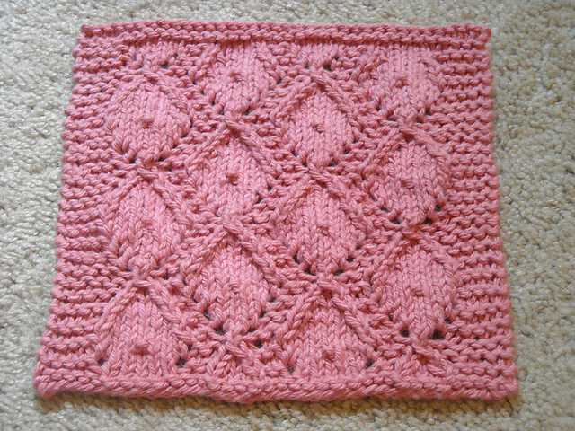 Ravelry: Rose Lattice pattern by Lindy Meeker