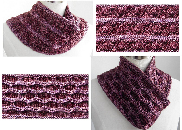 Ravelry: Combed-Cocooned-Braided Cowls pattern by Uma Padu