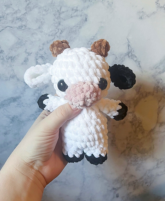Ravelry: Teeny pal cow pattern by Madeline Mae