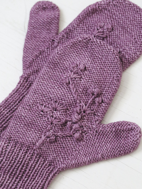 Ravelry: Sage Bloom Mitts pattern by ChiWei Ranck