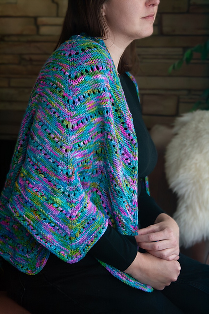 Ravelry: Lady Bird Shawl pattern by Madelinetosh