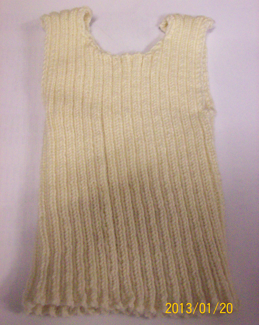Ravelry: Singlet with optional knitted or crocheted edging pattern by ...