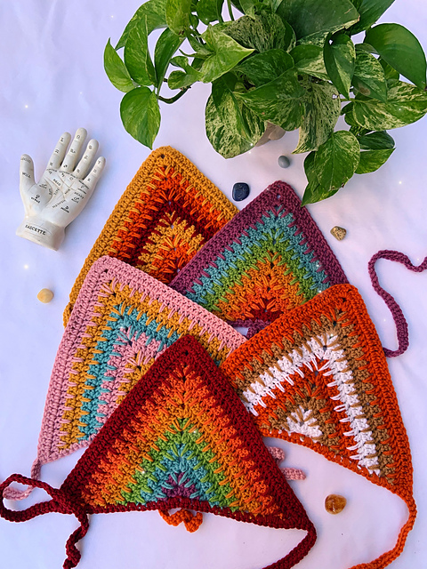 Ravelry: The Gaia Bandana pattern by Stellar Threads by Madison