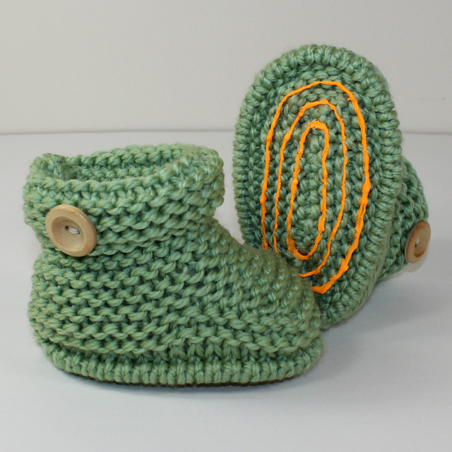 Ravelry: Toddler Simple Chunky One Button Ankle Boots pattern by ...