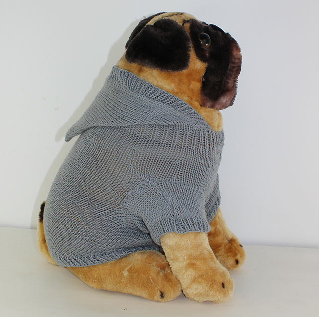 Ravelry: Simple Dog Hoodie pattern by Christine Grant