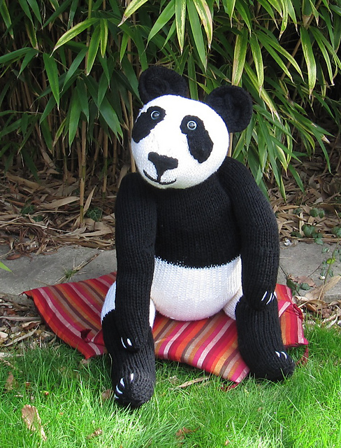 Ravelry: Gi-Gi the Giant Giant Panda Toy pattern by Christine Grant