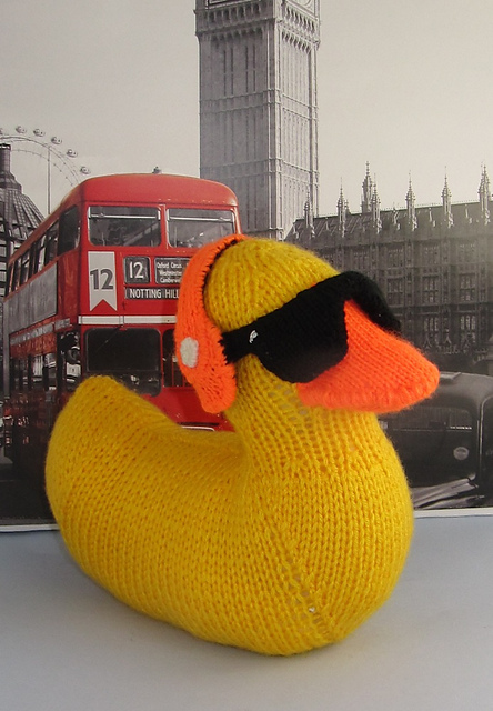 Ravelry: Uber Cool Rubber Ducky Duck Toy pattern by Christine Grant