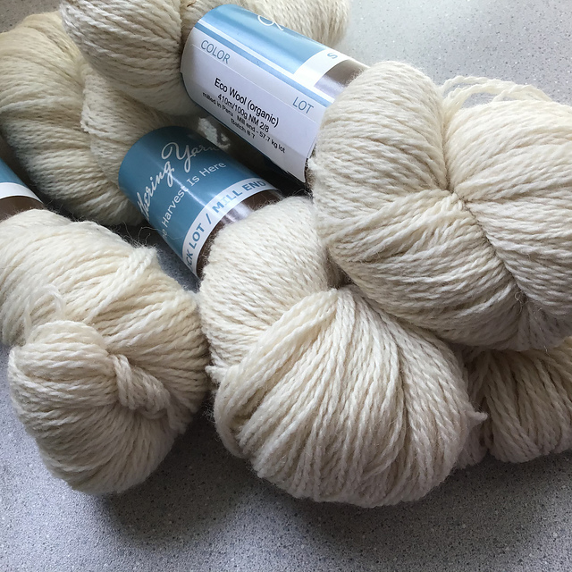 Ravelry: Gathering Yarn Eco Wool Organic