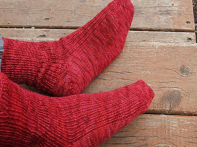 Ravelry: Universal Toe-Up Sock Pattern pattern by Vogue Knitting