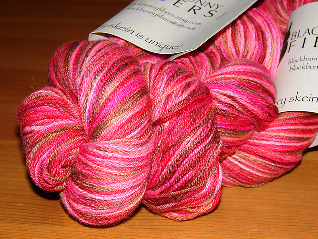 Ravelry: Black Bunny Fibers Merino Silk Sock