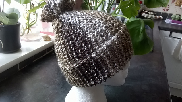 Ravelry: Tube Moebius Scarf and Hat (Hat) pattern by Lion Brand Yarn