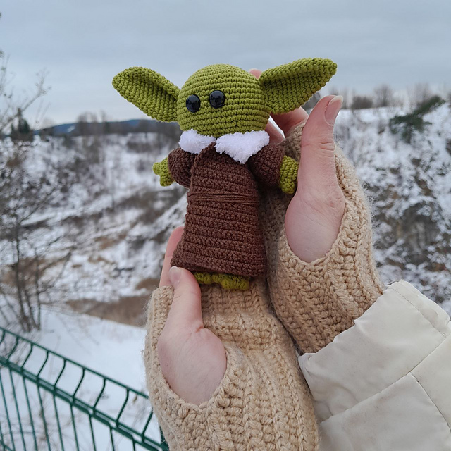 Ravelry: Baby Yoda | Grogu pattern by Yaroslava Sherstiuk