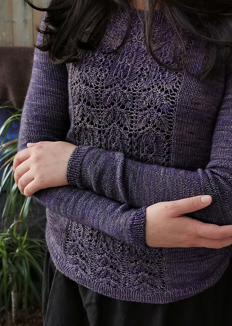 Ravelry: Links Lace Pullover pattern by Sari Nordlund