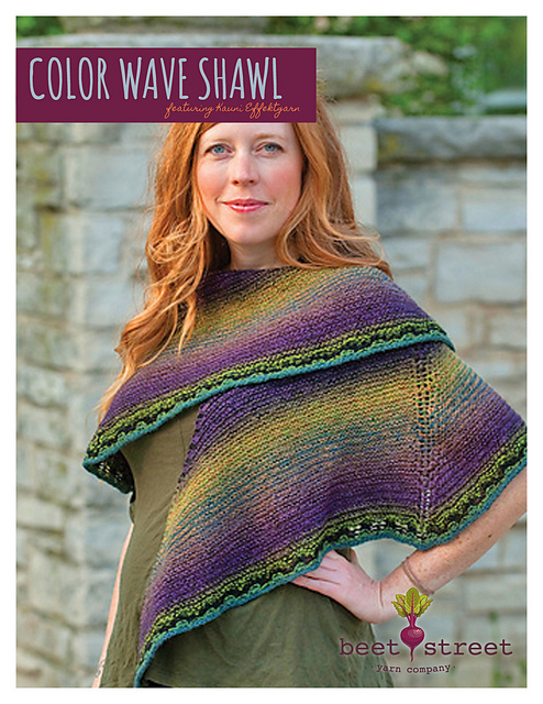 Ravelry: Color Wave Shawl pattern by Cheryl Zuccaro