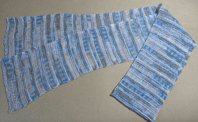 Ravelry: River Stitch Scarf pattern by Shirlene Greer