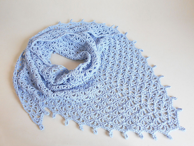 Ravelry: Sea Stars Shawl pattern by Maria Isabel