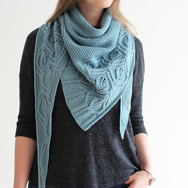 Ravelry: Floating Leaves pattern by Lisa Hannes