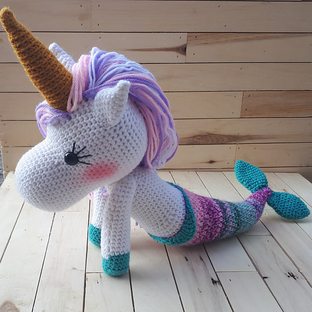 Ravelry: Mermacorn pattern by Melanie Mullally