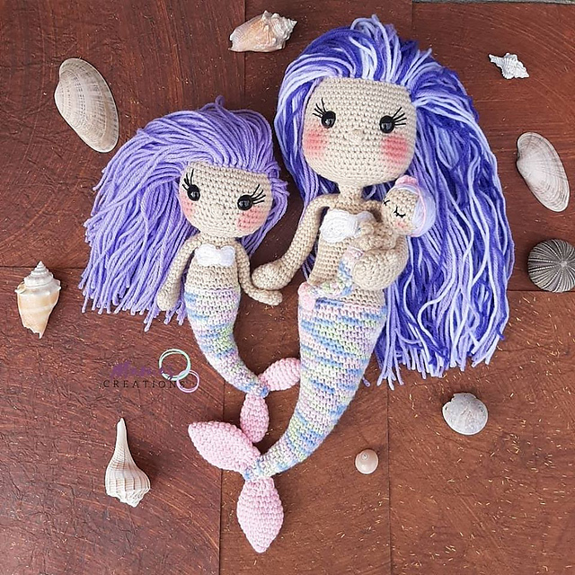 Ravelry: Mama Mermaid pattern by Melanie Mullally